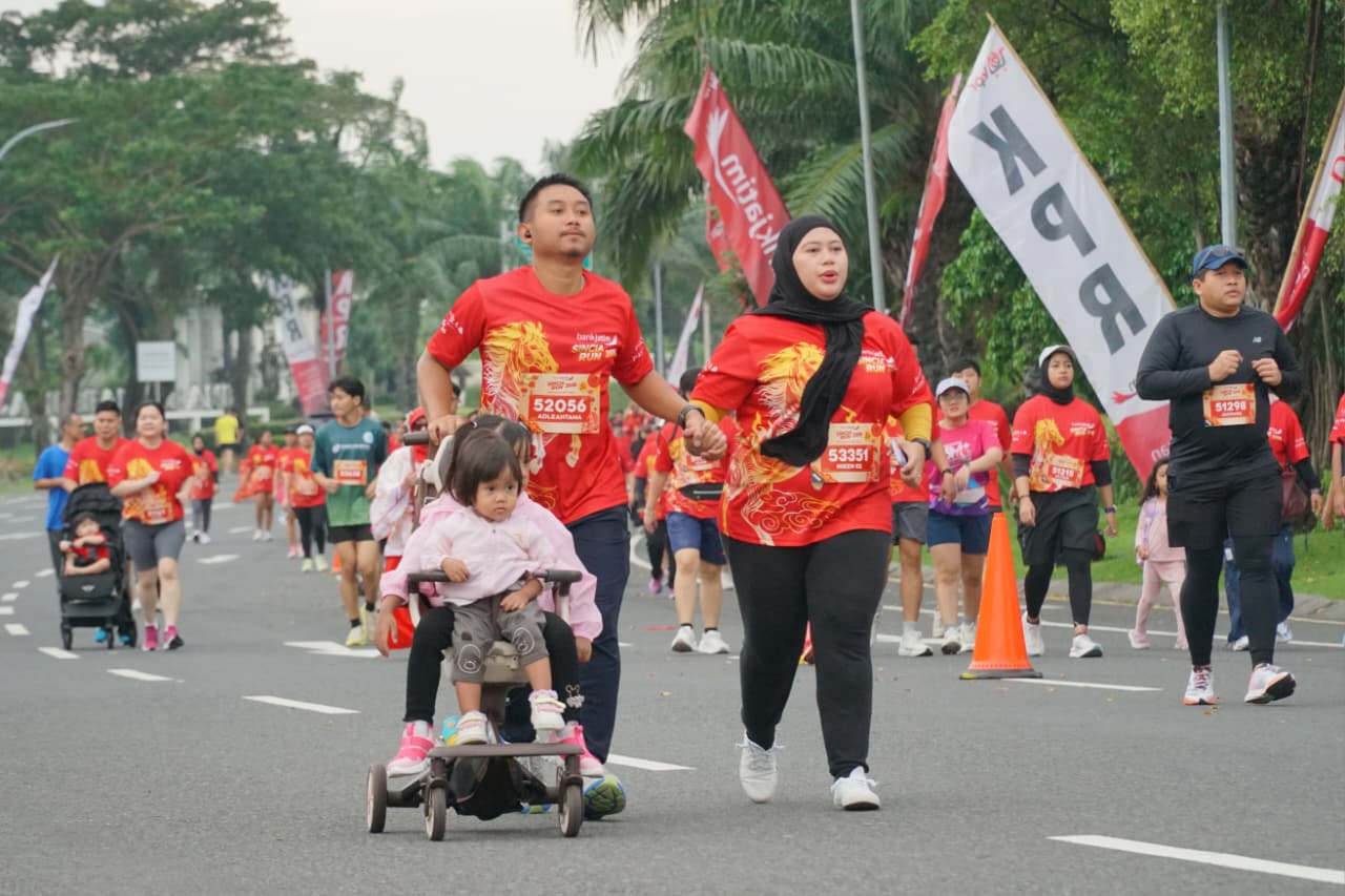 Bank Jatim Sincia Run 2026 Ramai Family Runners, Ajarkan Anak Hidup Sehat