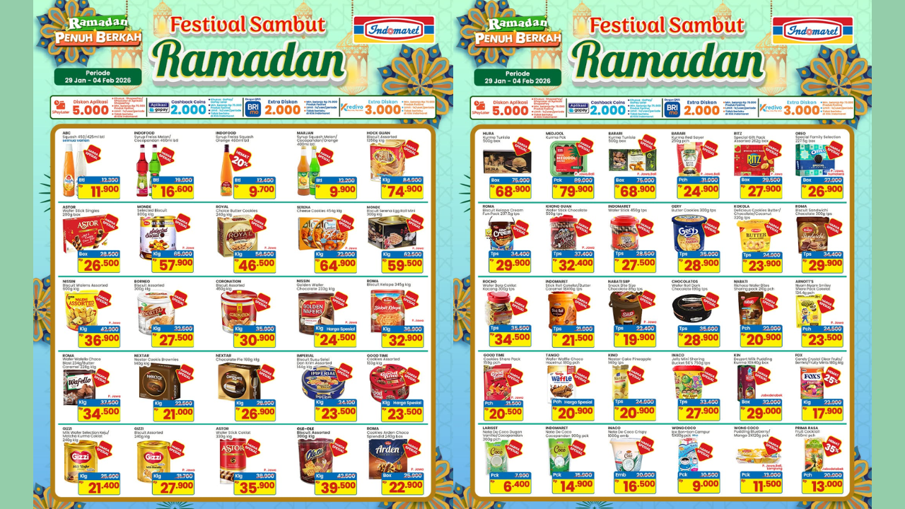 Katalog Promo Indomaret 13-15 Februari 2025, Sambut Ramadhan Diskon ...