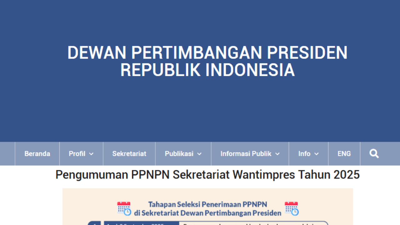 Mengenal Pramubakti Wantimpres, Lengkap dengan Gaji dan Tugasnya!