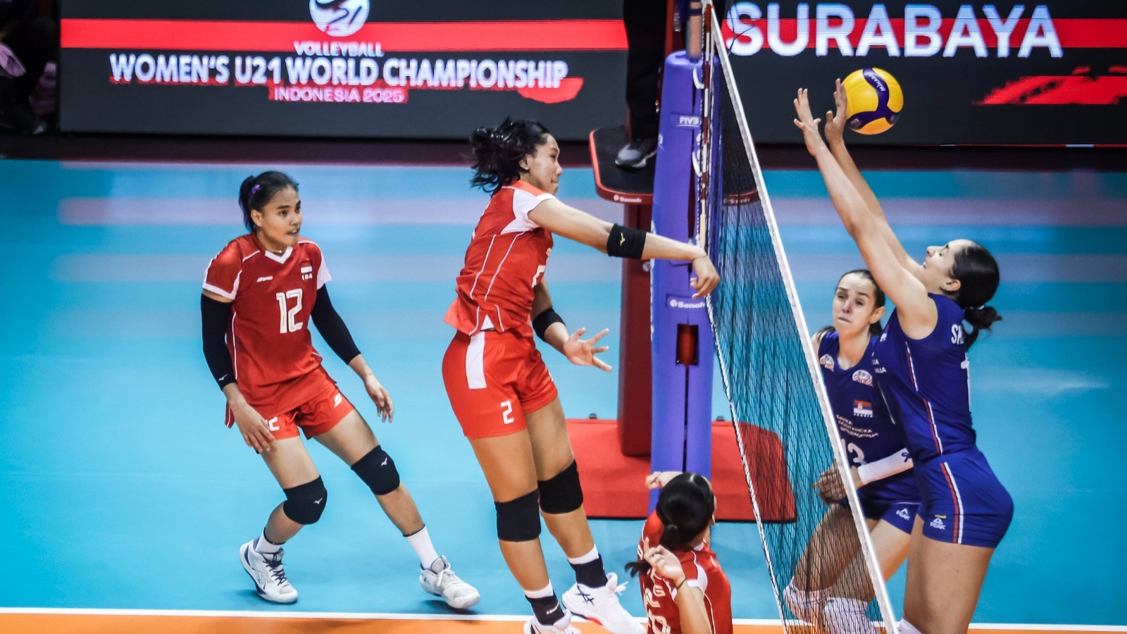 Laga Hidup Mati Timnas Voli Putri Indonesia vs Argentina di Kejuaraan Dunia Voli Putri U-21 2025