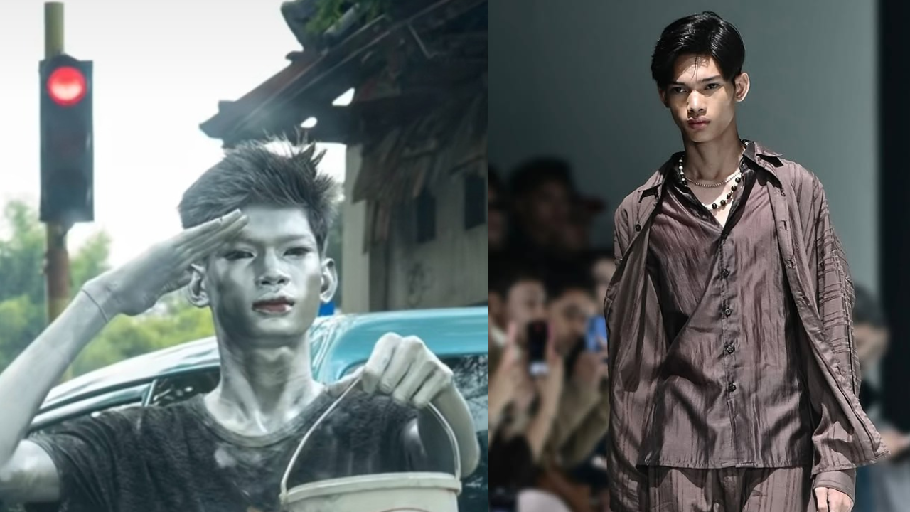 Sosok Inspiratif Michael O Manusia Silver Lampu Merah Jadi Model ...