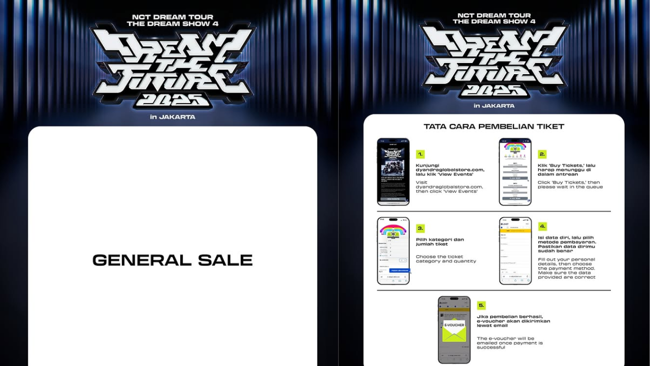 Hari Terakhir! Link dan Cara Beli Tiket Konser NCT DREAM di Jakarta 2025, Kejar Soundcheck ...