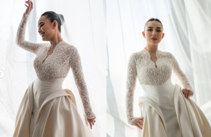Intip Cantiknya Desain Gaun Pengantin Amanda Manopo, Resmi Menikah dengan Kenny Austin