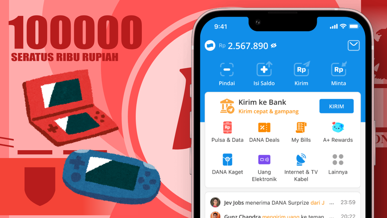 5 Game Penghasil Uang Asli Mei 2025, Langsung Cair Saldo DANA Gratis Rp376.000 Hitungan Menit