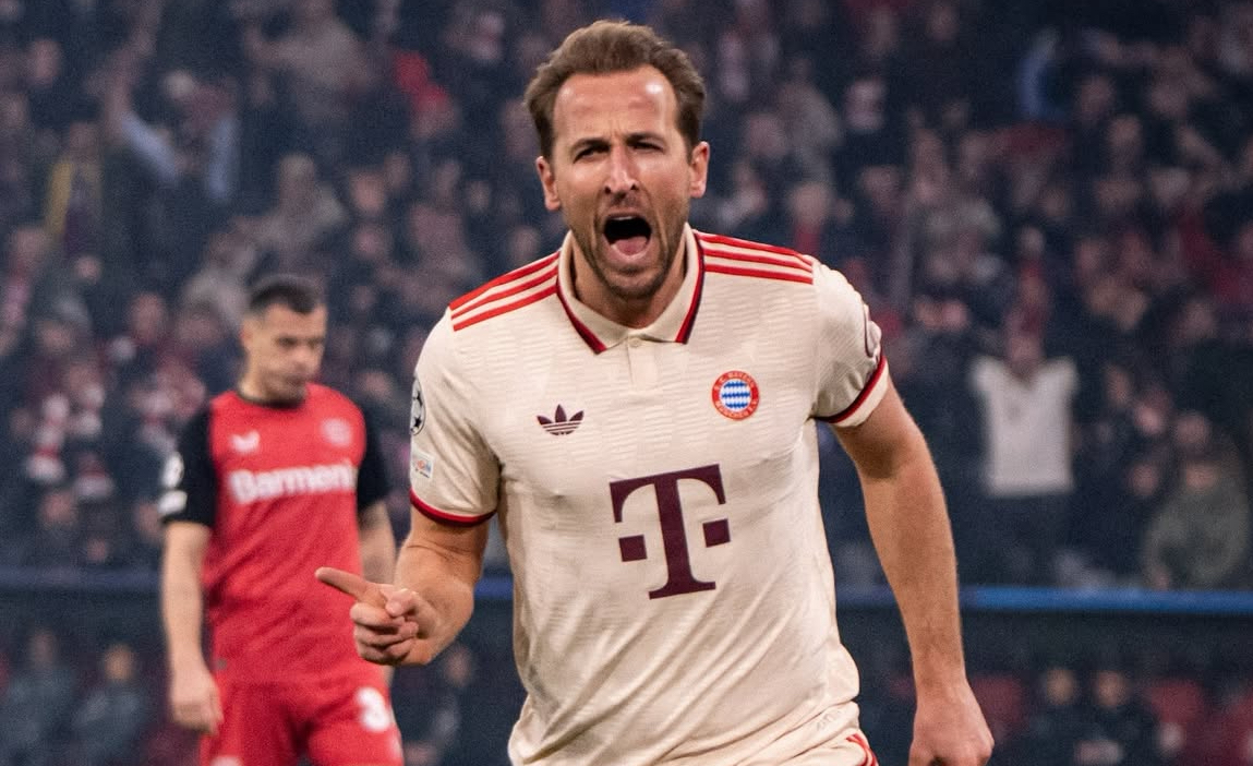 Harry Kane Ukir Sejarah Bersama Bayern Munich, Cetak 10 Gol Musim Liga Champions 2024/2025