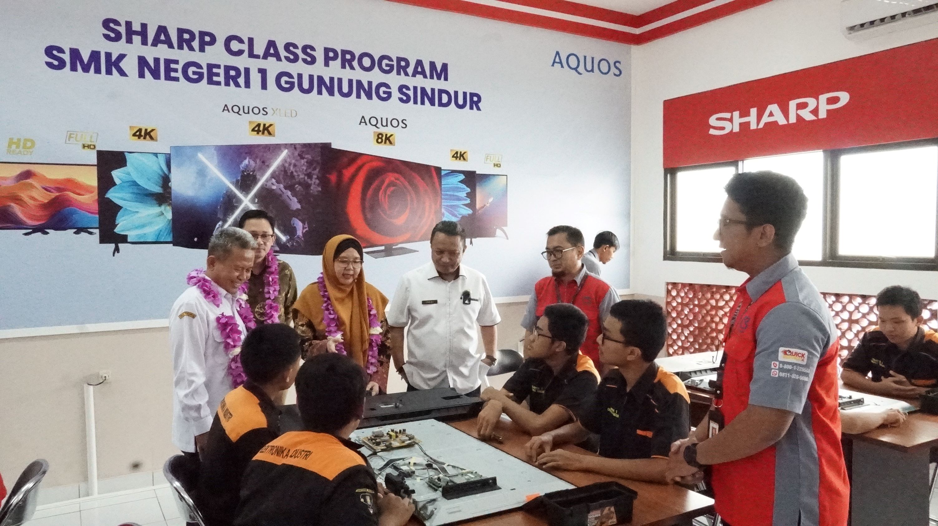 Sharp Class, Siap Cetak Tenaga Kerja Berkualitas Masa Depan Indonesia