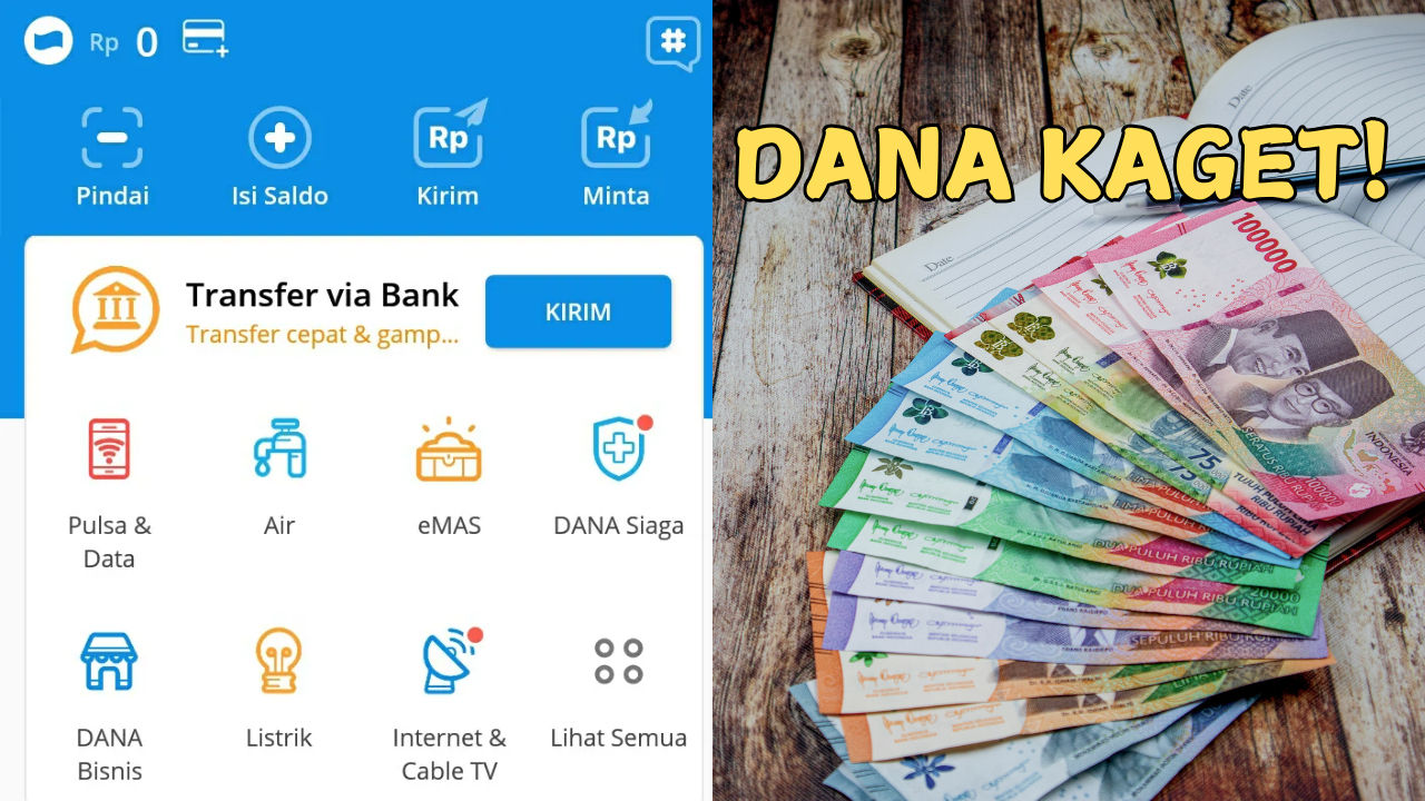 Saldo DANA Gratis Langsung Cair Rp670.000 Cuma Buat Kamu Hari Ini 7 Mei 2025 Klaim di Link DANA ...