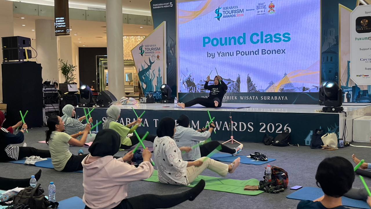 Poundfit Ramaikan Rangkaian Surabaya Tourism Award 2026, Peserta ...