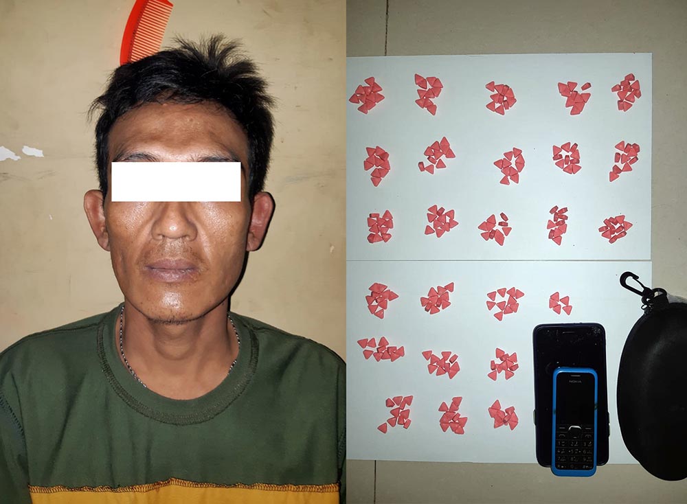 Satnarkoba Polresta Bandarlampung Tangkap Bandar Ekstasi