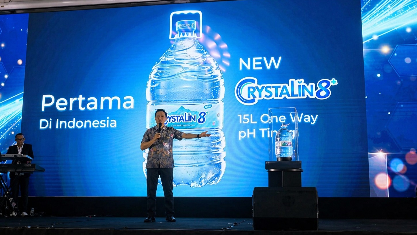 Crystalin Perkenalkan Solusi Hidrasi Praktis untuk Kamu Bergaya Hidup ...