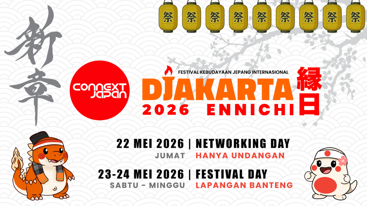 Event Connext Japan Djakarta Ennichi 23-24 Mei 2026 di Lapangan Banteng ...