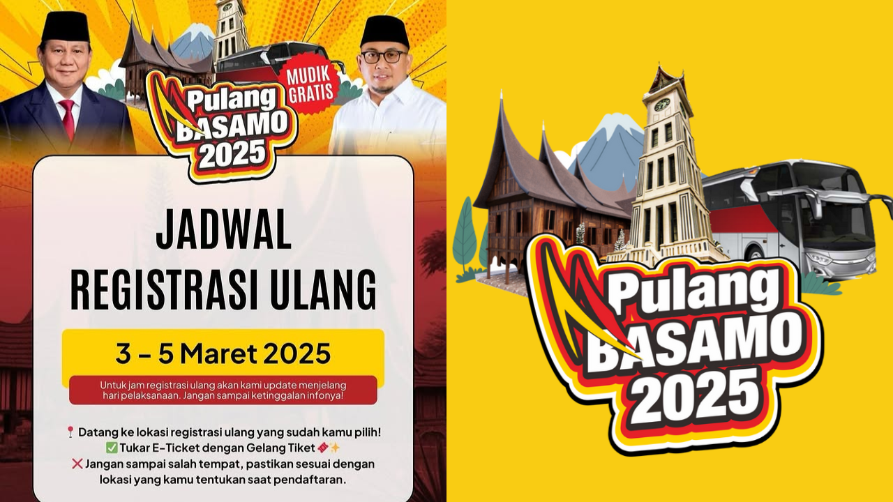 Jadwal dan Lokasi Registrasi Ulang Mudik Gratis Pulang Basamo 2025, Cek Jangan sampai Salah!