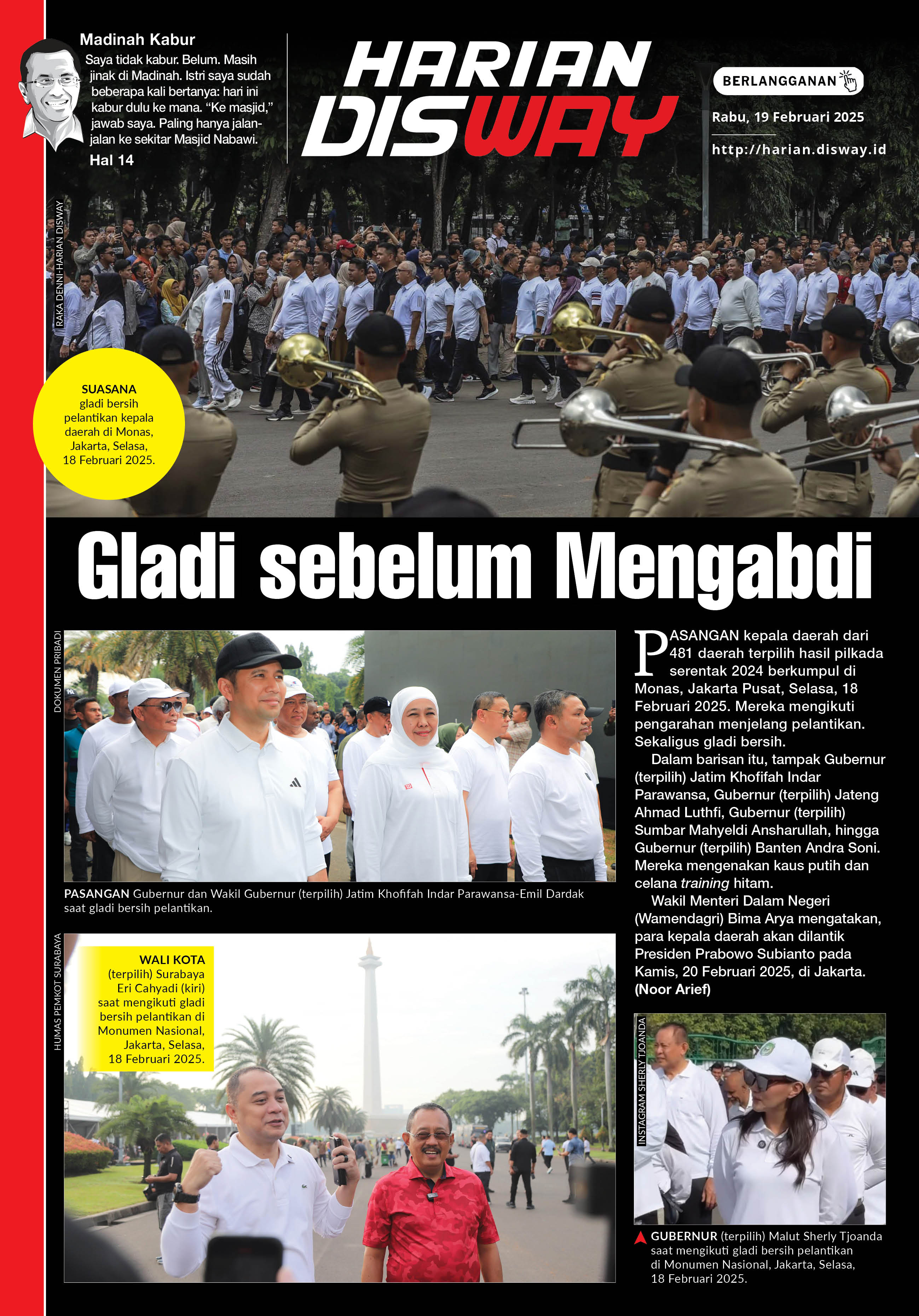 Gladi Sebelum Mengabdi