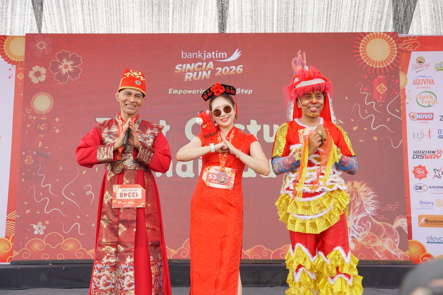 Bank Jatim Sincia Run 2026 Diramaikan Mulan hingga Kaisar China ...