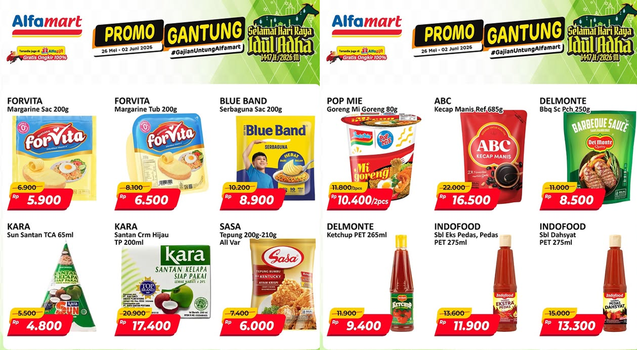 Promo Alfamart Terbaru Hari Ini 27 Mei 2026, Spesial Idul Adha Blue ...