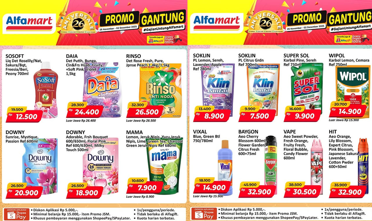 Katalog Promo JSM Alfamart Terbaru Hari Ini 29 November 2025, Belanja ...