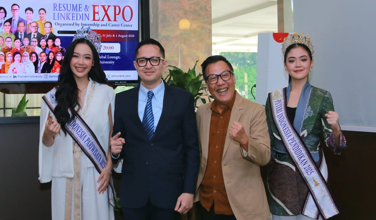 President University Gelar Resume dan LinkedIn Expo, Siapkan Mahasiswa Hadapi Dunia Kerja Global