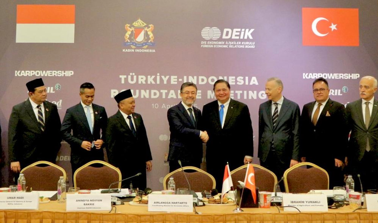 Menko Airlangga Wakili Presiden pada Turkiye-Indonesia CEO Roundtable Meeting, Dorong Kerja Sama ...