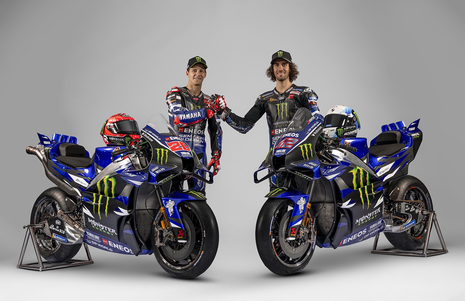 Ini Dia Livery Baru Monster Energy Yamaha, Pakai Mesin V4 Untuk MotoGP ...